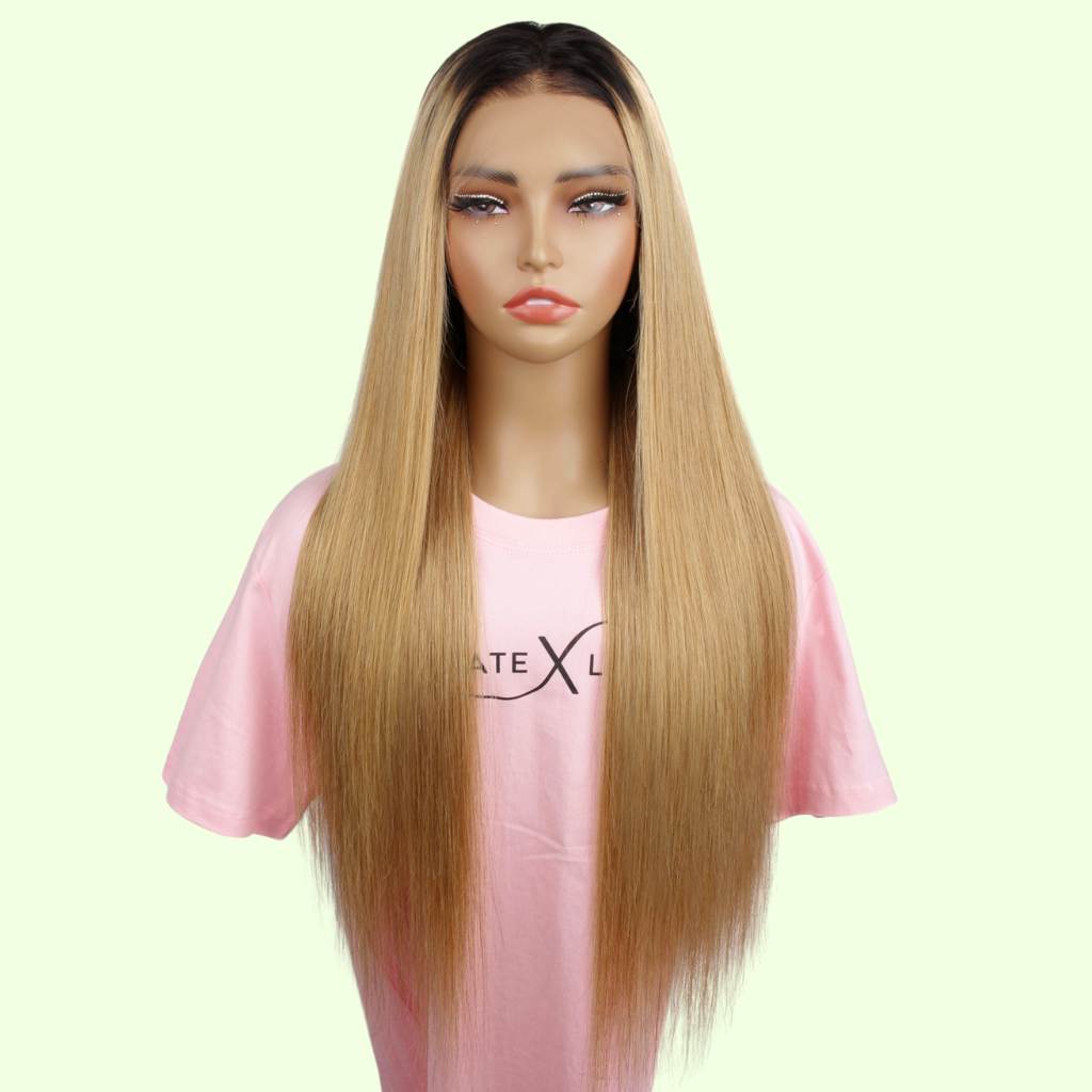 Honey Blonde 100% Human Hair Ponytail Extension – Private Label