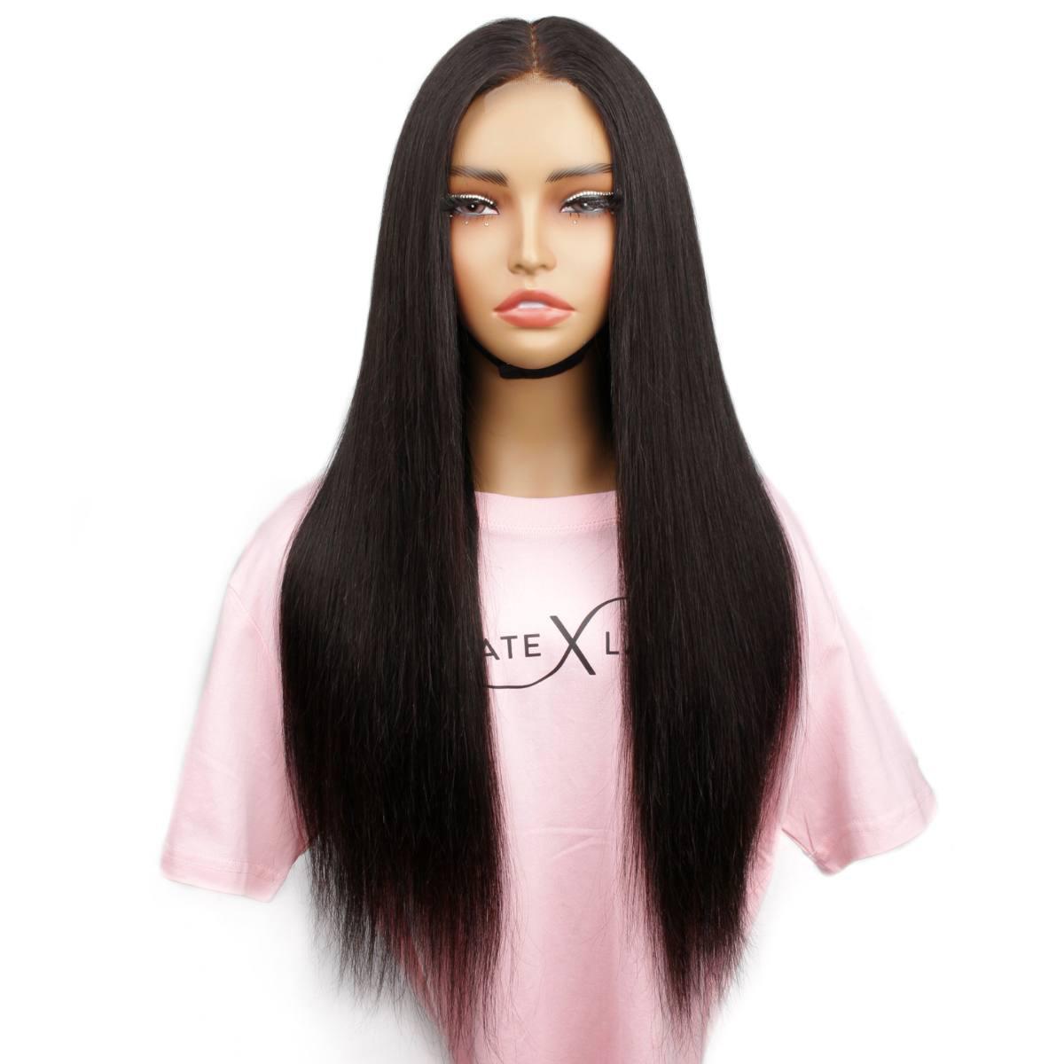 Straight 2x6 HD Lace Closure 100% Human Hair Glueless Wig