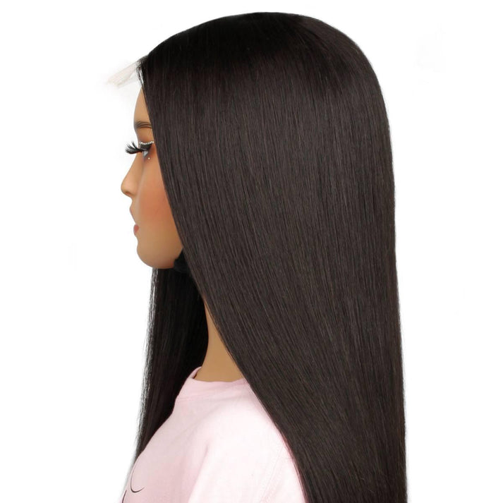 Straight 2x6 HD Lace Closure 100% Human Hair Glueless Wig