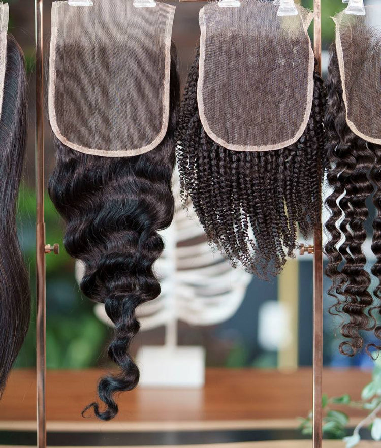 Jet Black Body Wave 5x5 HD Closure - 100% Human Hair