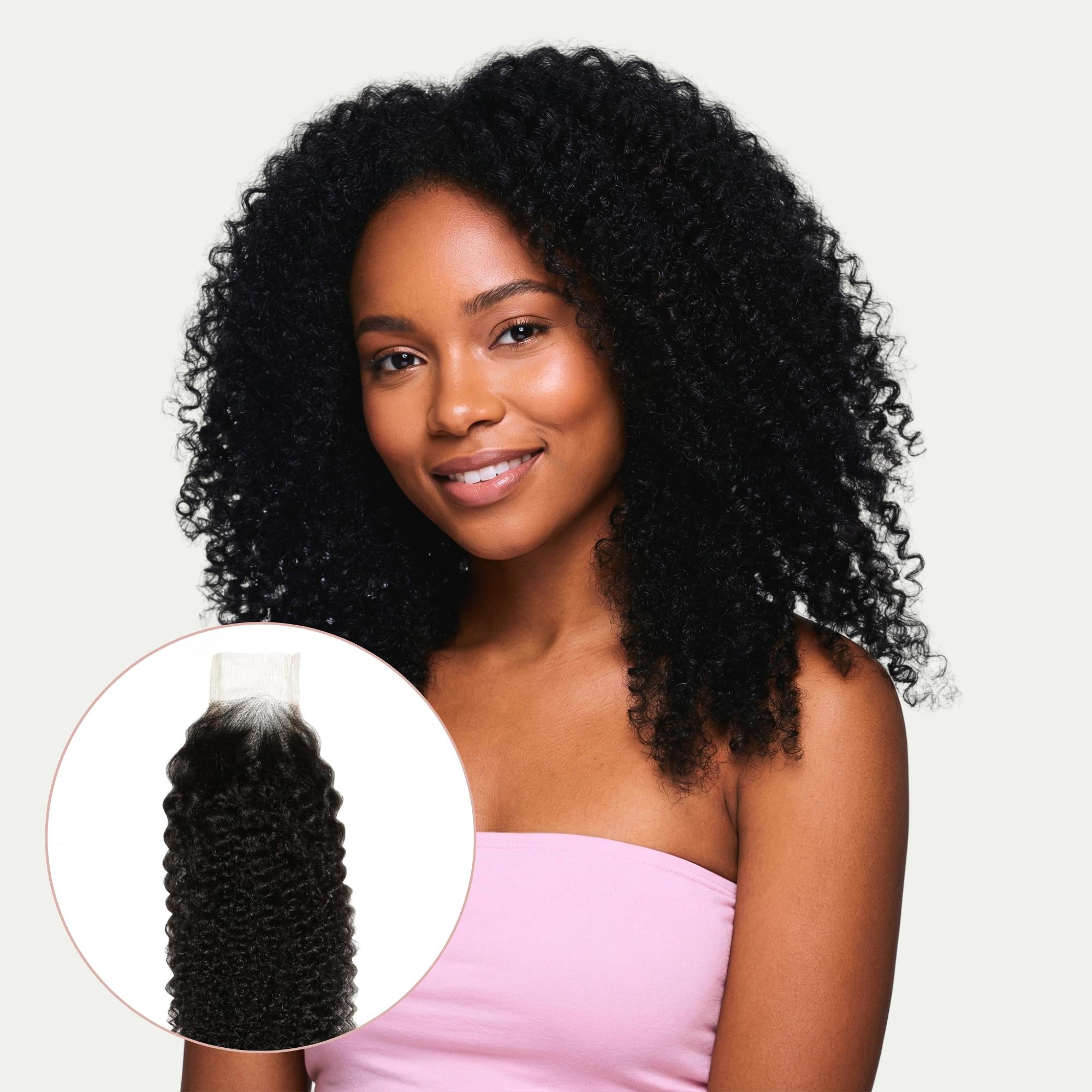 Afro Kinky 2x6 Closure HD Lace | 100% Human Hair – Private Label