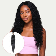 Brazilian Deep Wave Hair Bundles | Private Label Extensions