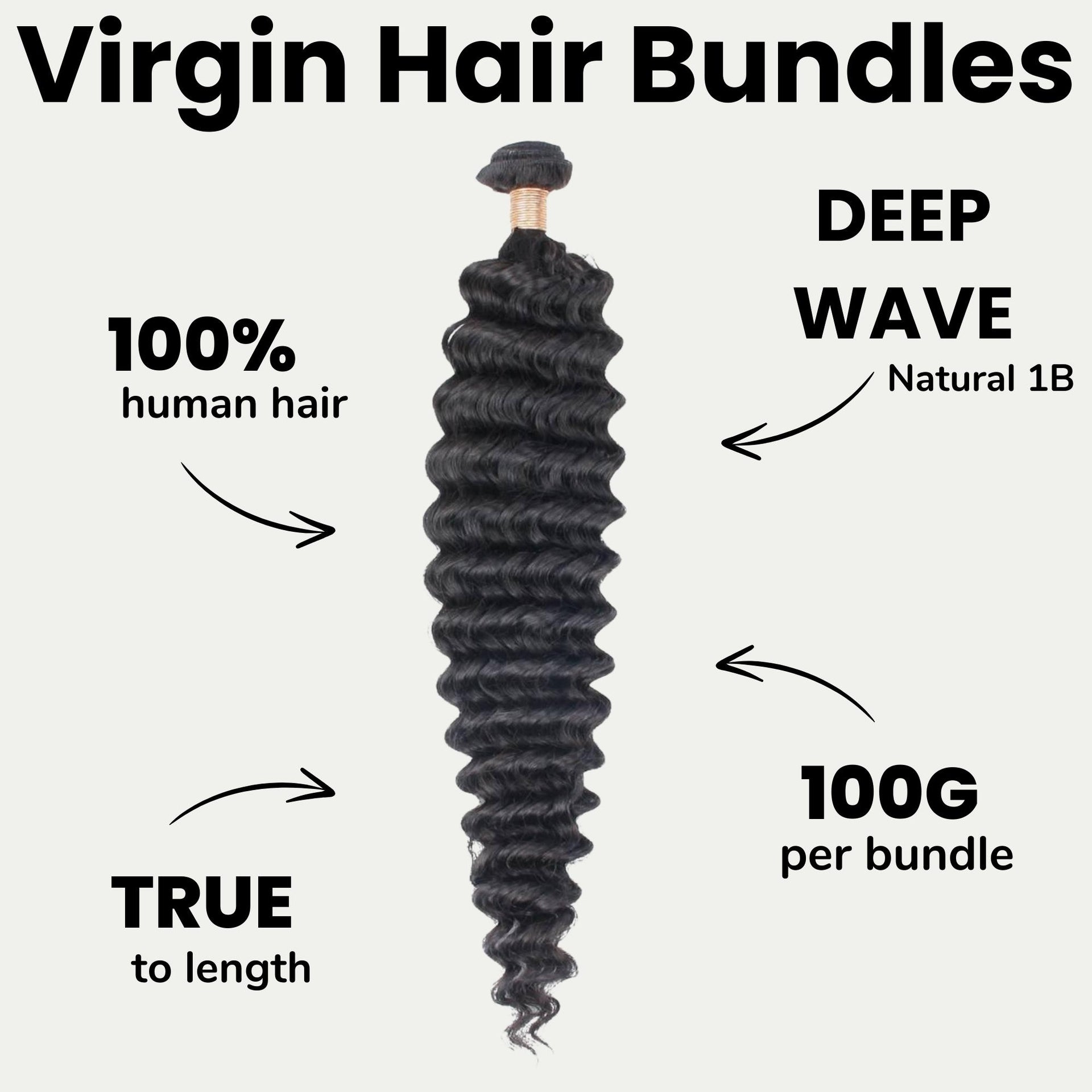Human Hair Bundles | 100% Virgin & Raw Hair — Private Label Extensions