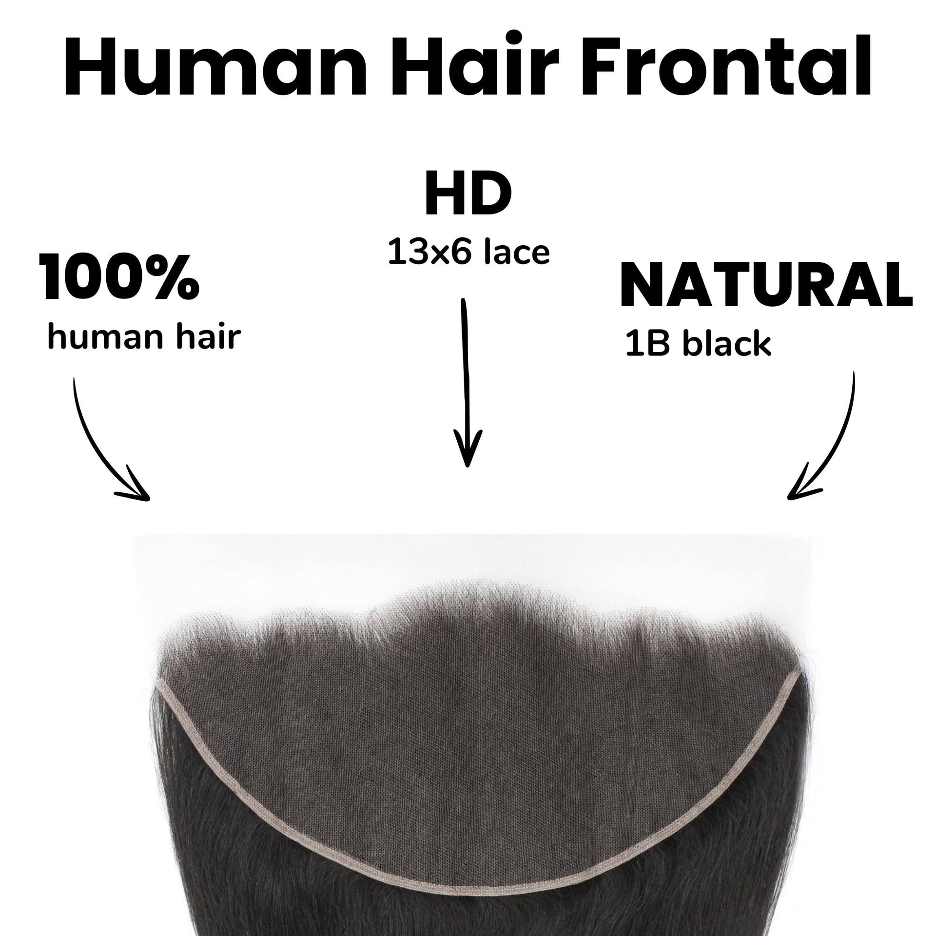 13x6 HD Lace Frontals | Undetectable Hairline, Pre-Bleached Knots ...