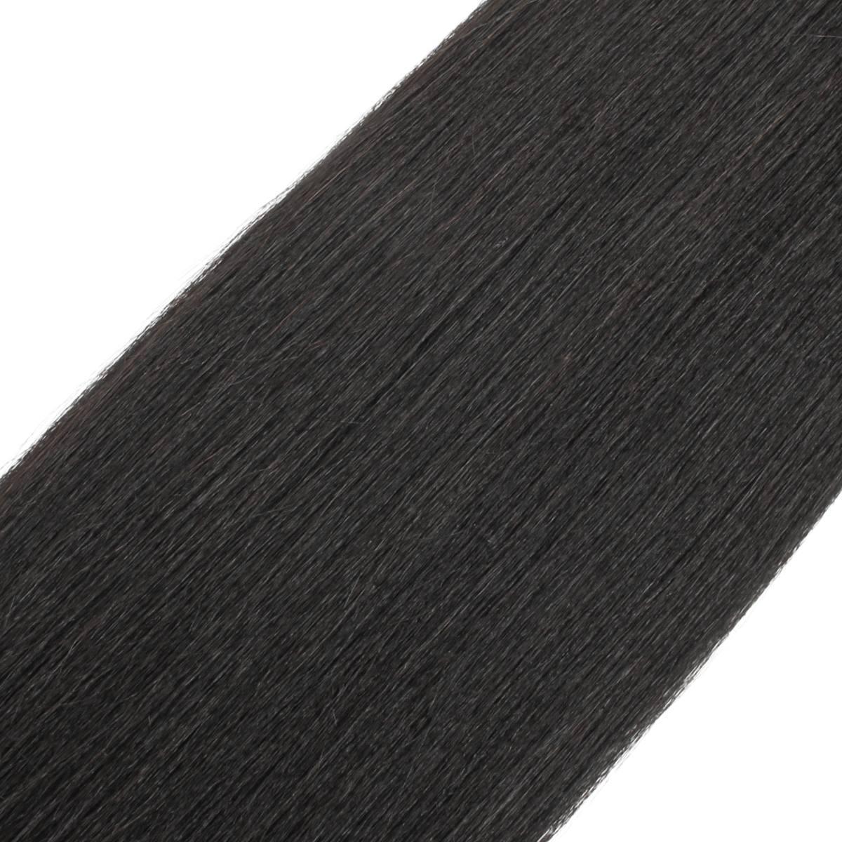 Yaki Straight Bundles | Natural Textured Human Hair Weave – Private Label