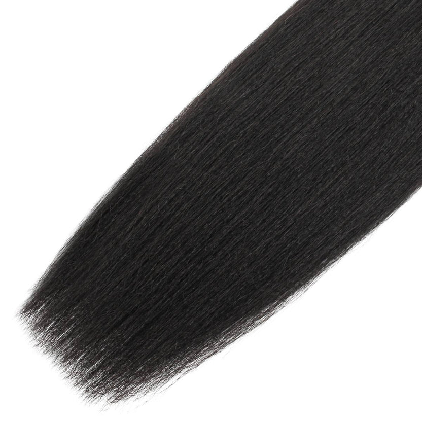 Yaki Straight Bundles | Natural Textured Human Hair Weave – Private Label