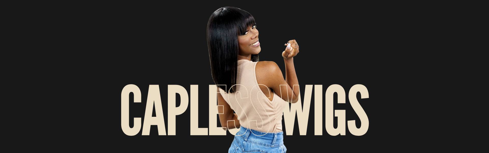 Capless Wigs | 100% Human Hair Wefted Wigs – Private Label