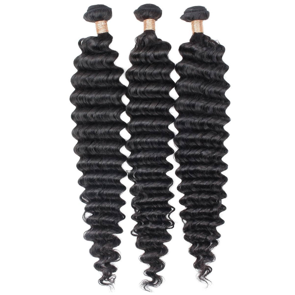 Shop Deep Wave Bundles | 100% Human Hair Weave
