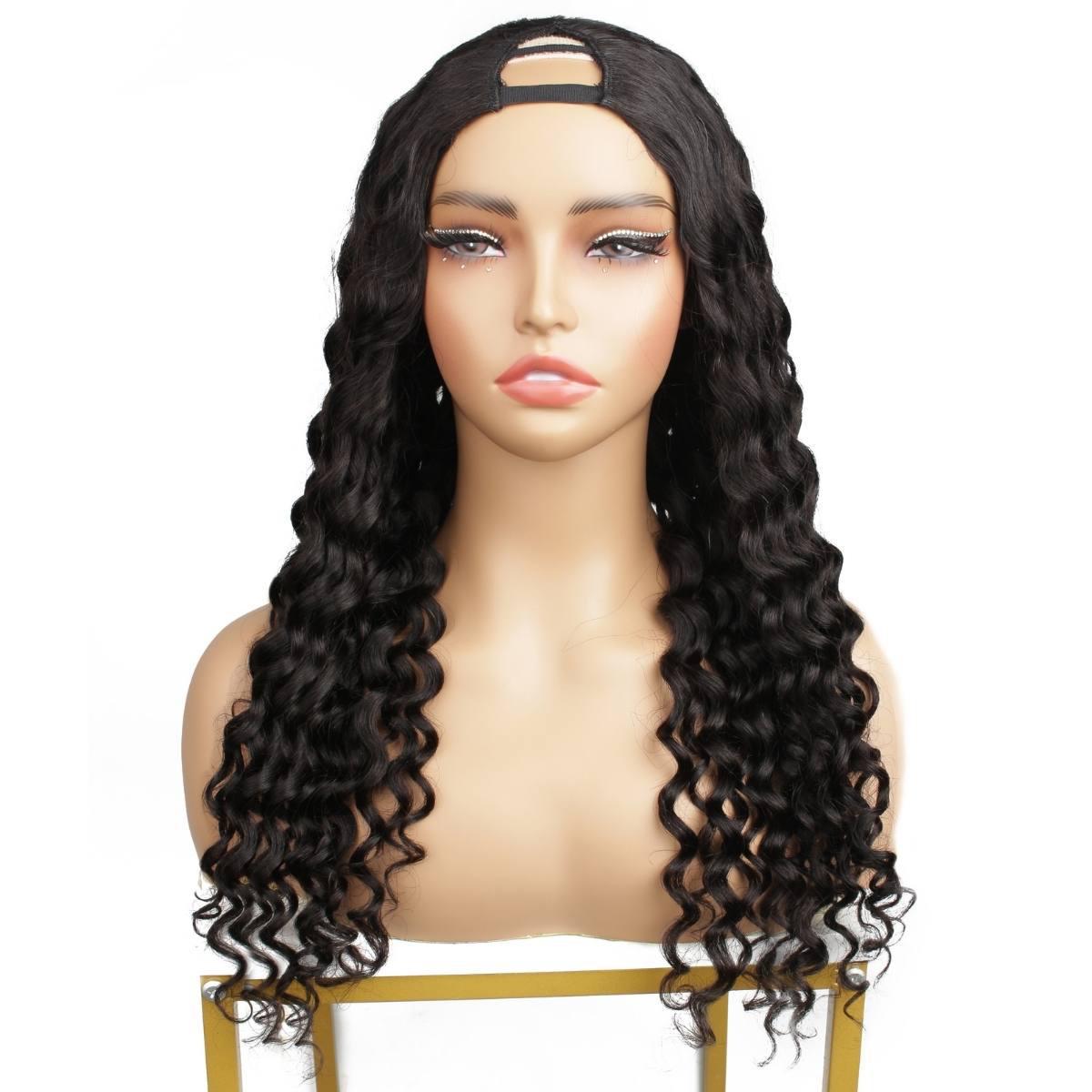 Beach Wave V Part Wig | Human Hair Wig for Women